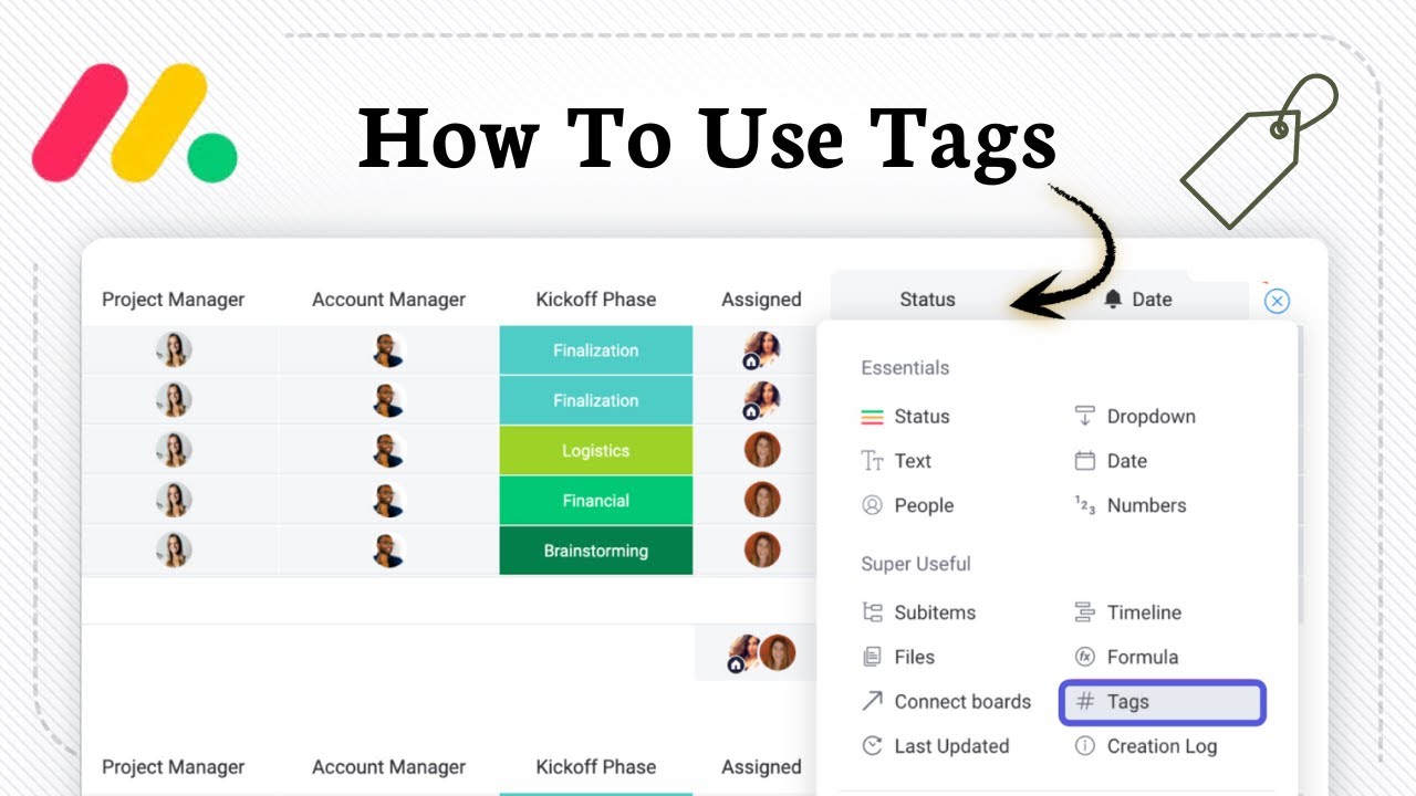 How to Use Tags In Monday.com (Beginner-Friendly Tutorial) - YouTube
