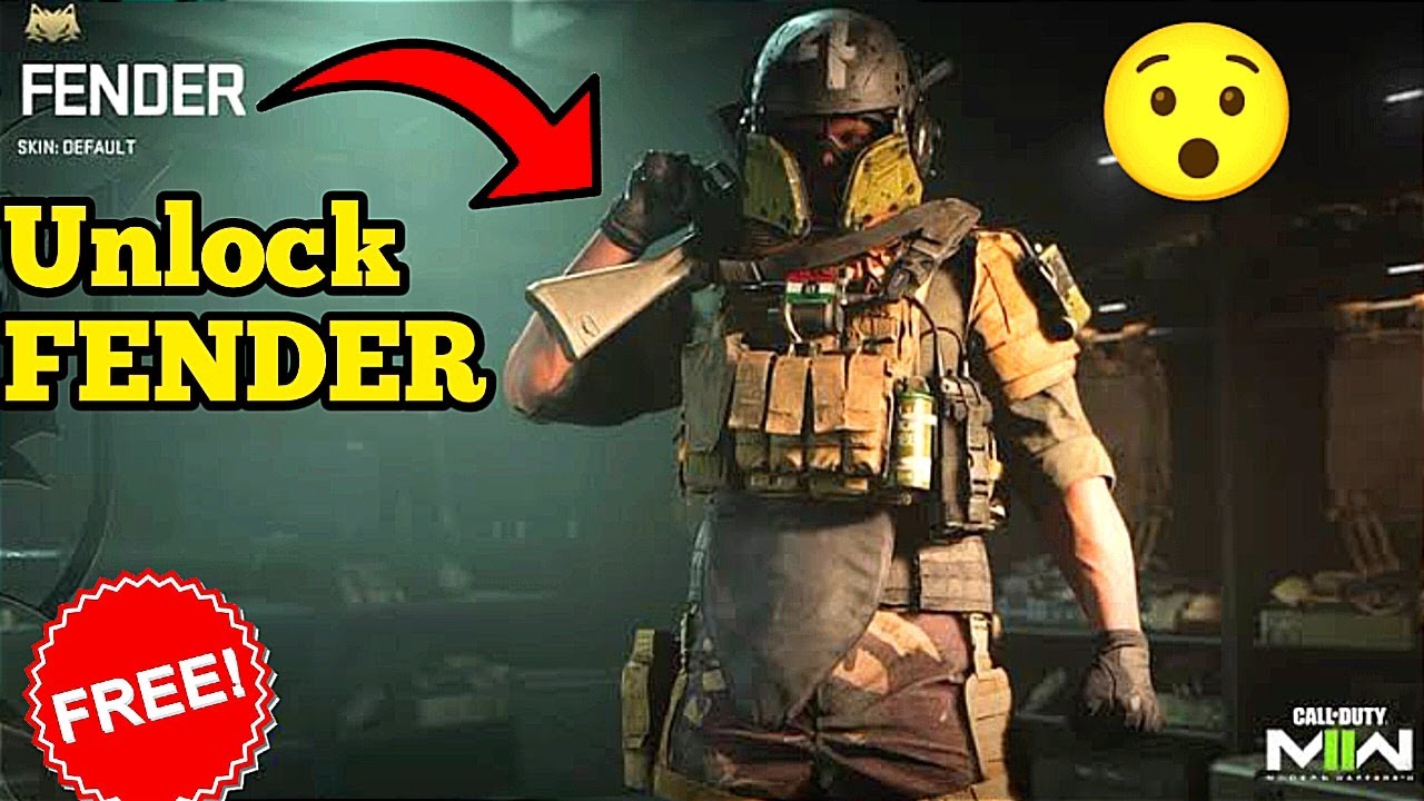 How To Unlock FENDER in warzone Mobile - YouTube