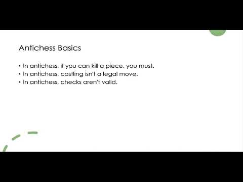 How To Play Antichess - YouTube