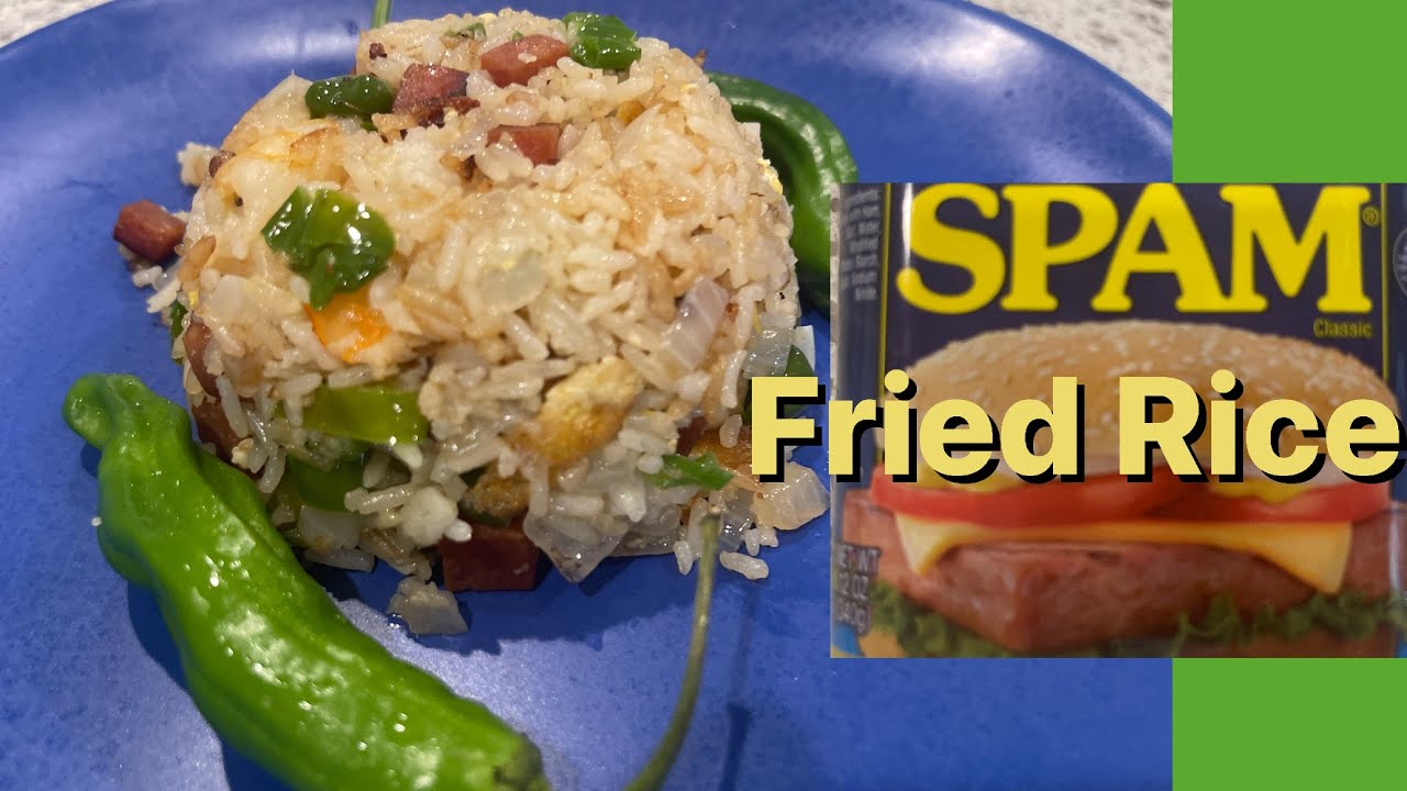 SIMPLE SPAM FRIED RICE RECIPE - YouTube
