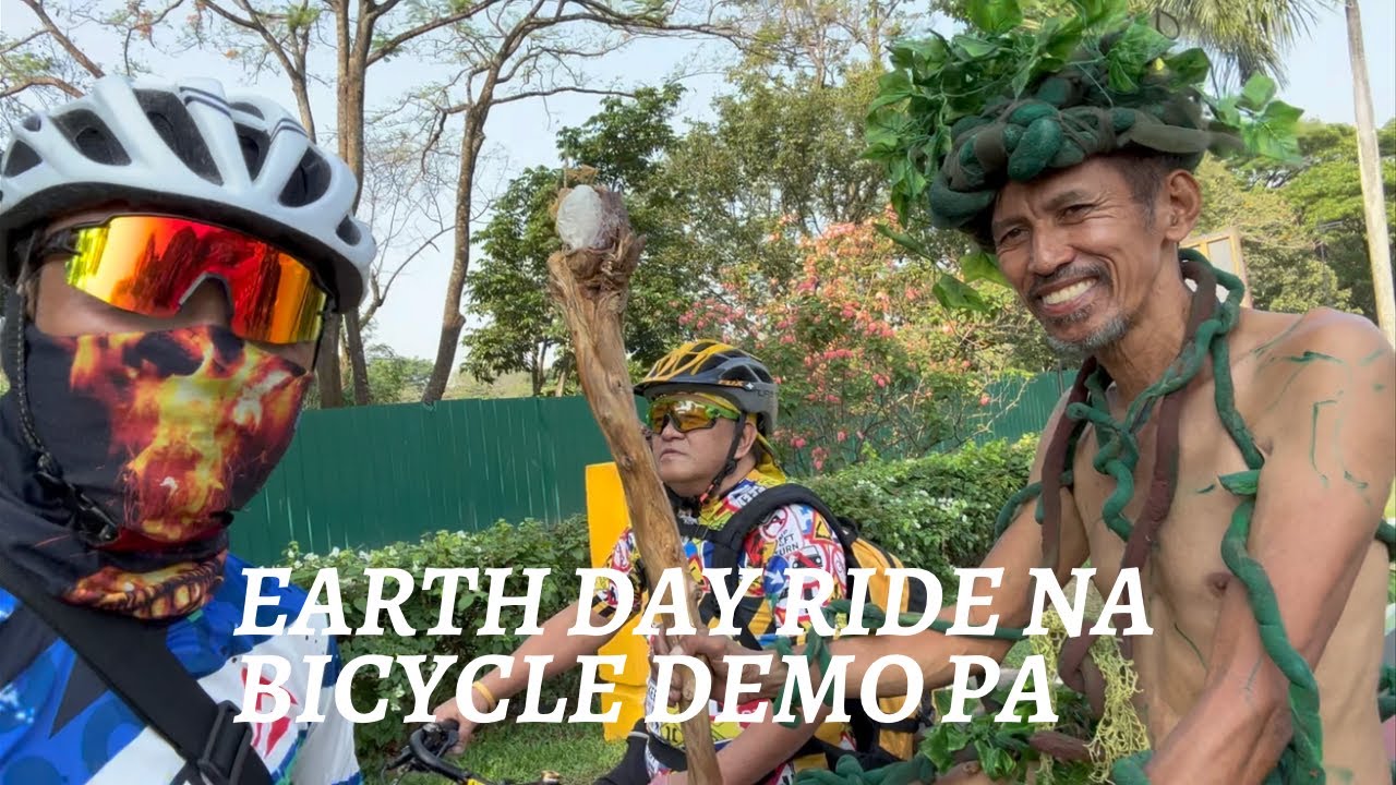 Earth Day Ride Na! Bike Demo Pa!I ReyTSibayan Adventures - YouTube