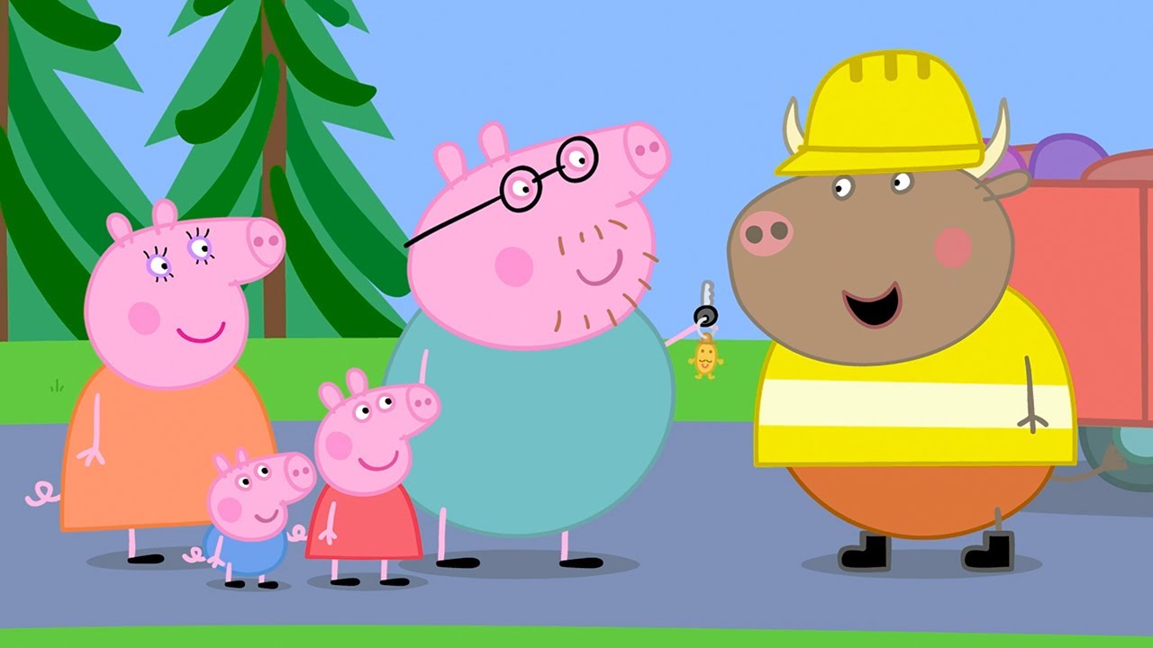 Mr Bull Rescues the Keys! 🐷 Adventures Of Peppa Pig - YouTube