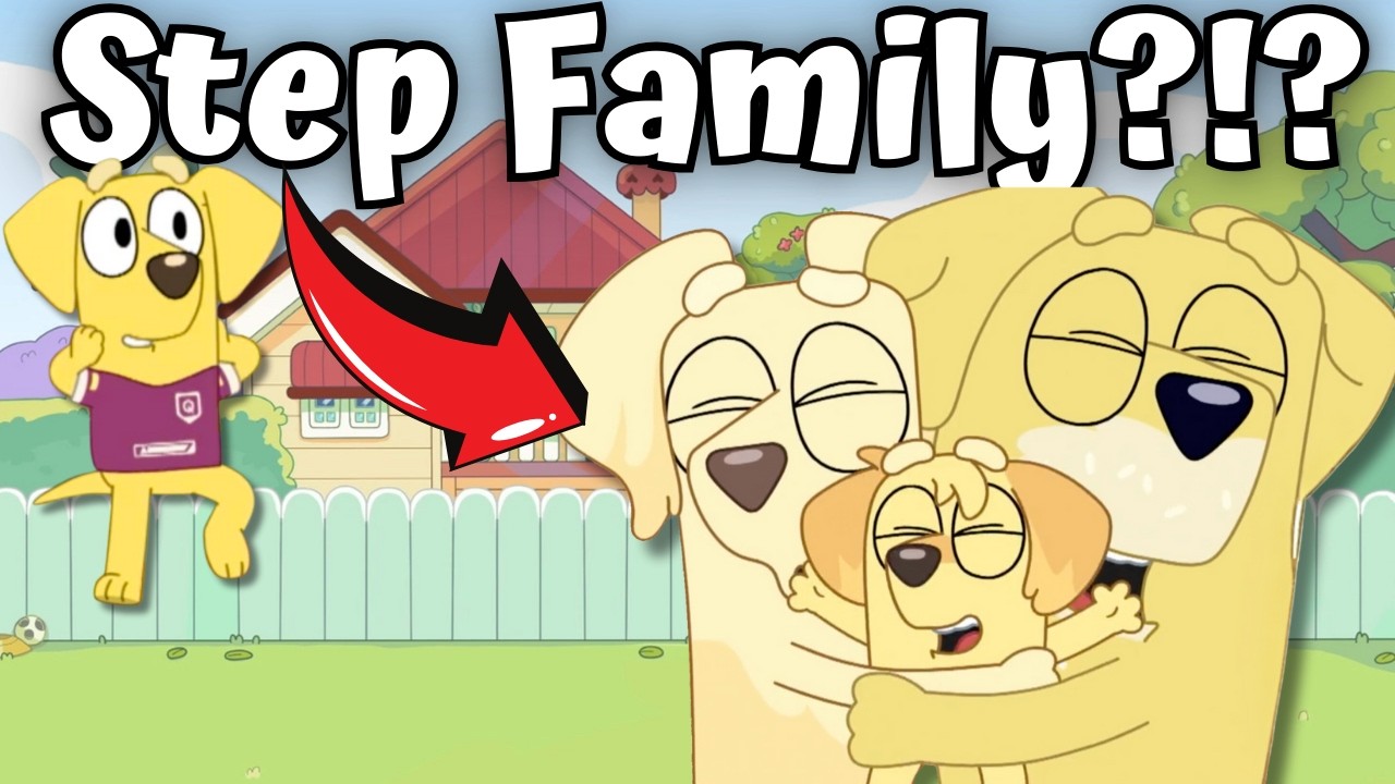 Bluey LUCKY Theory: Is Janelle Lucky's STEPMOM?!? Is Chucky his Step ...