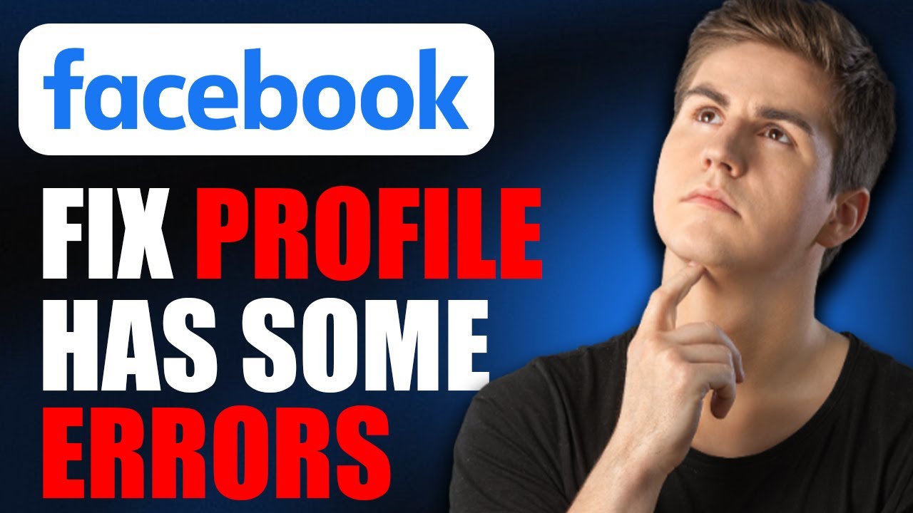 How To Fix Facebook Profile Has Some Issues (Updated Guide) - YouTube