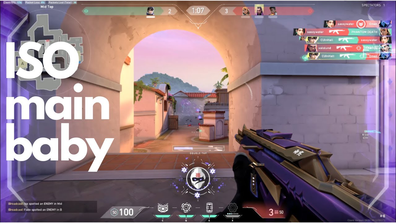 How to play valorant new agent iso - YouTube