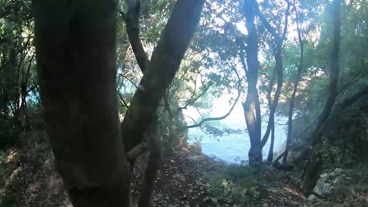 Croatia rope bridge Pula - YouTube