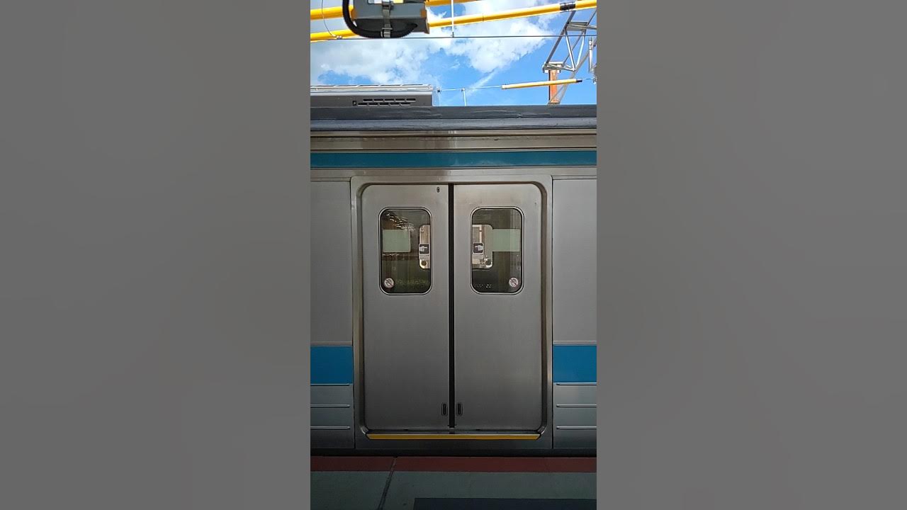 【2024.08.18】JR西日本奈良線205系0番台NE402編成車両のドア開閉。黄檗駅 - YouTube