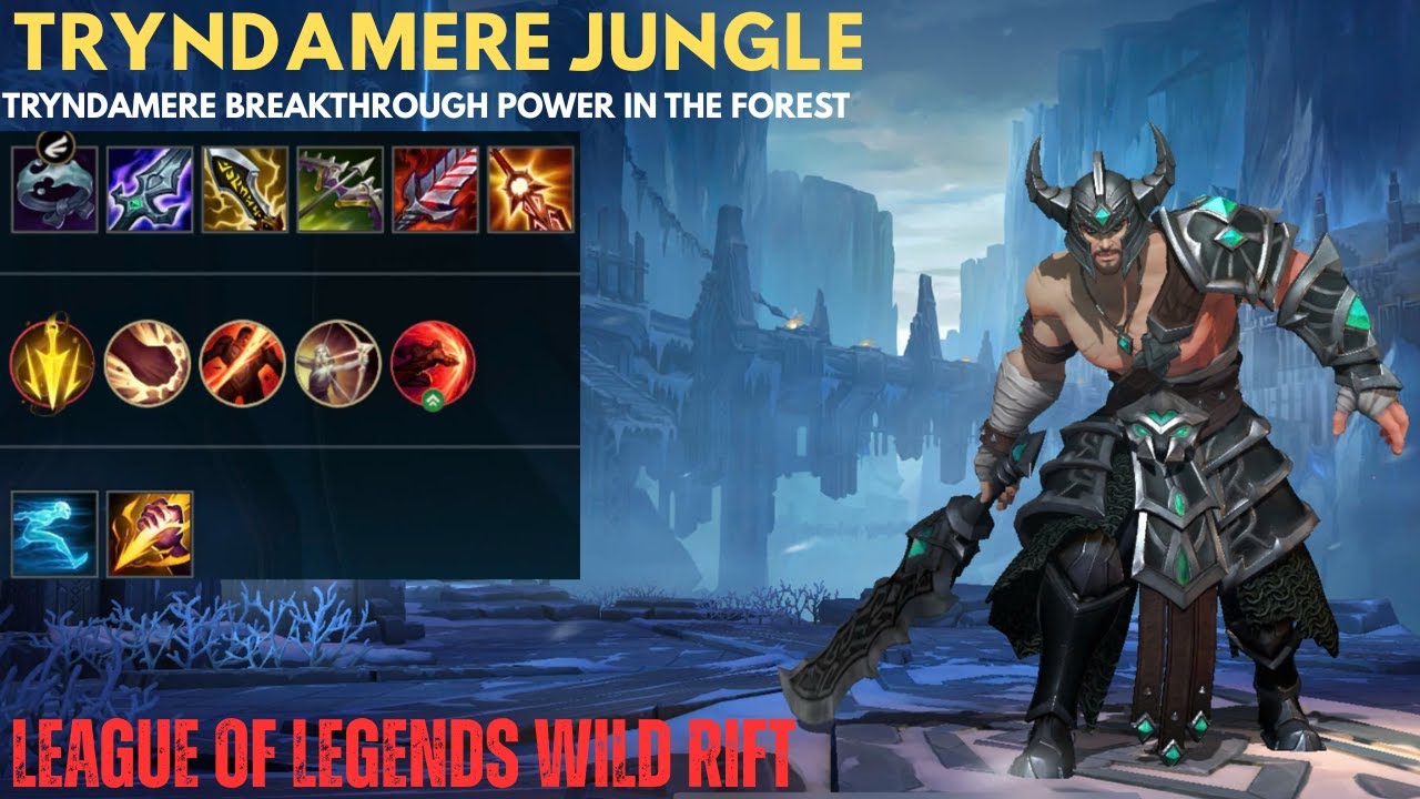 Tryndamere Jungle Gameplay [Jungle - Wild Rift Season 17] #wildrift # ...