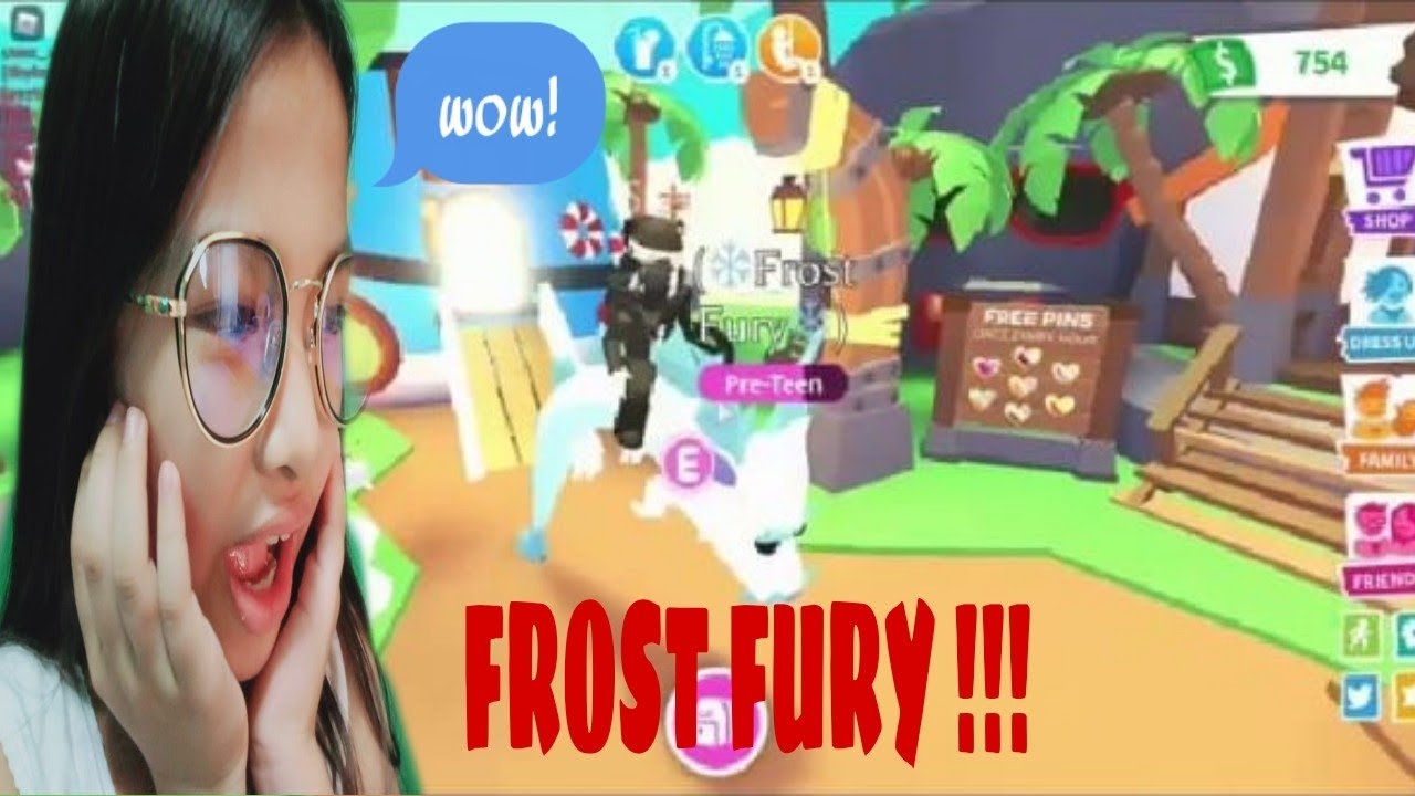How to get " FROST FURY" in Roblox ADOPT ME!! - YouTube