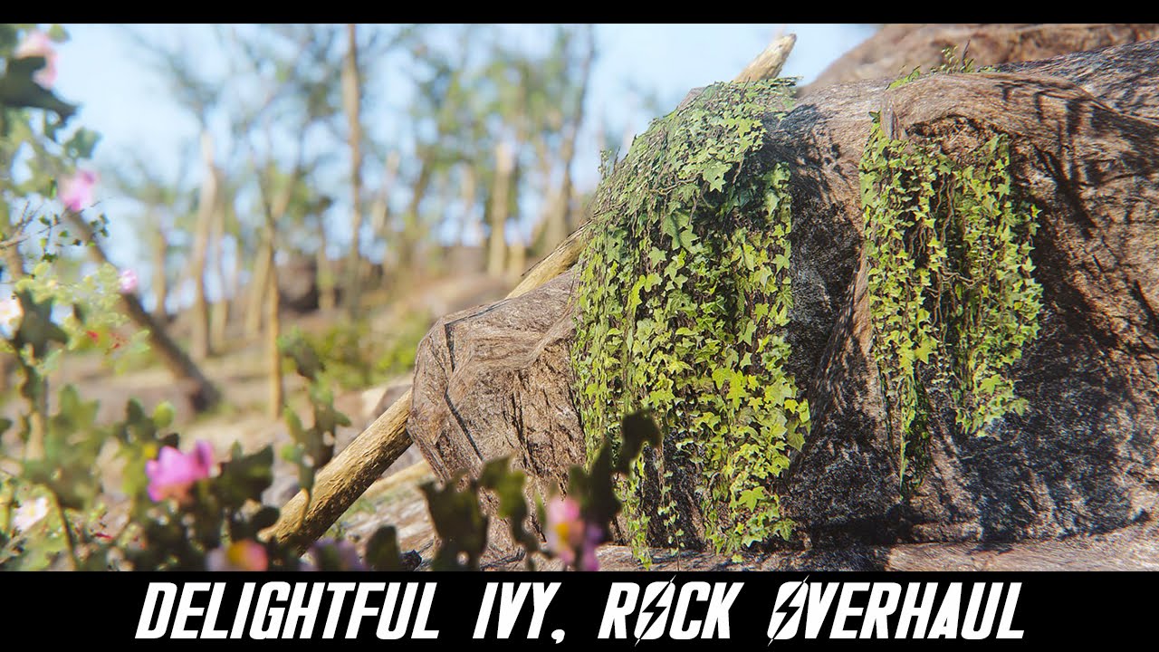 Fallout 4 Mods: Delightful Ivy, Rock Overhaul - YouTube