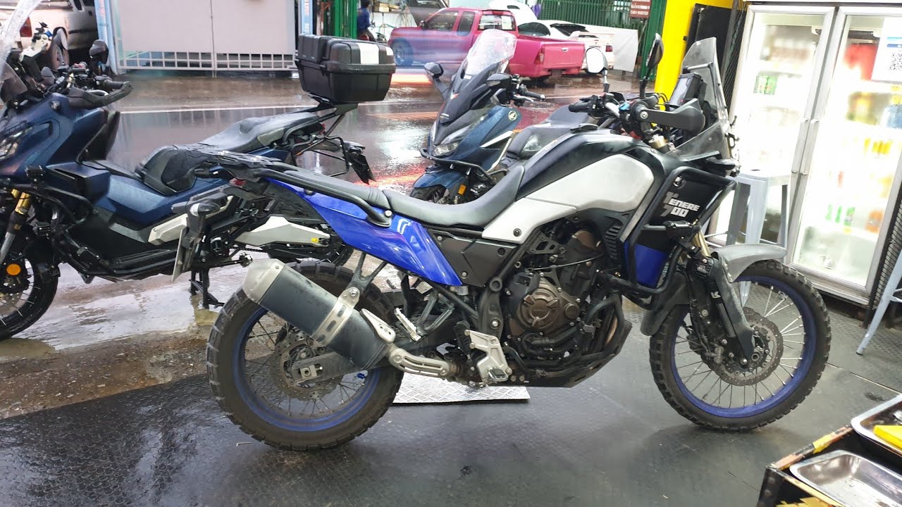 Review Yamaha T700 ( TENERE 700 ) Adventure Touring Set #071022 - YouTube