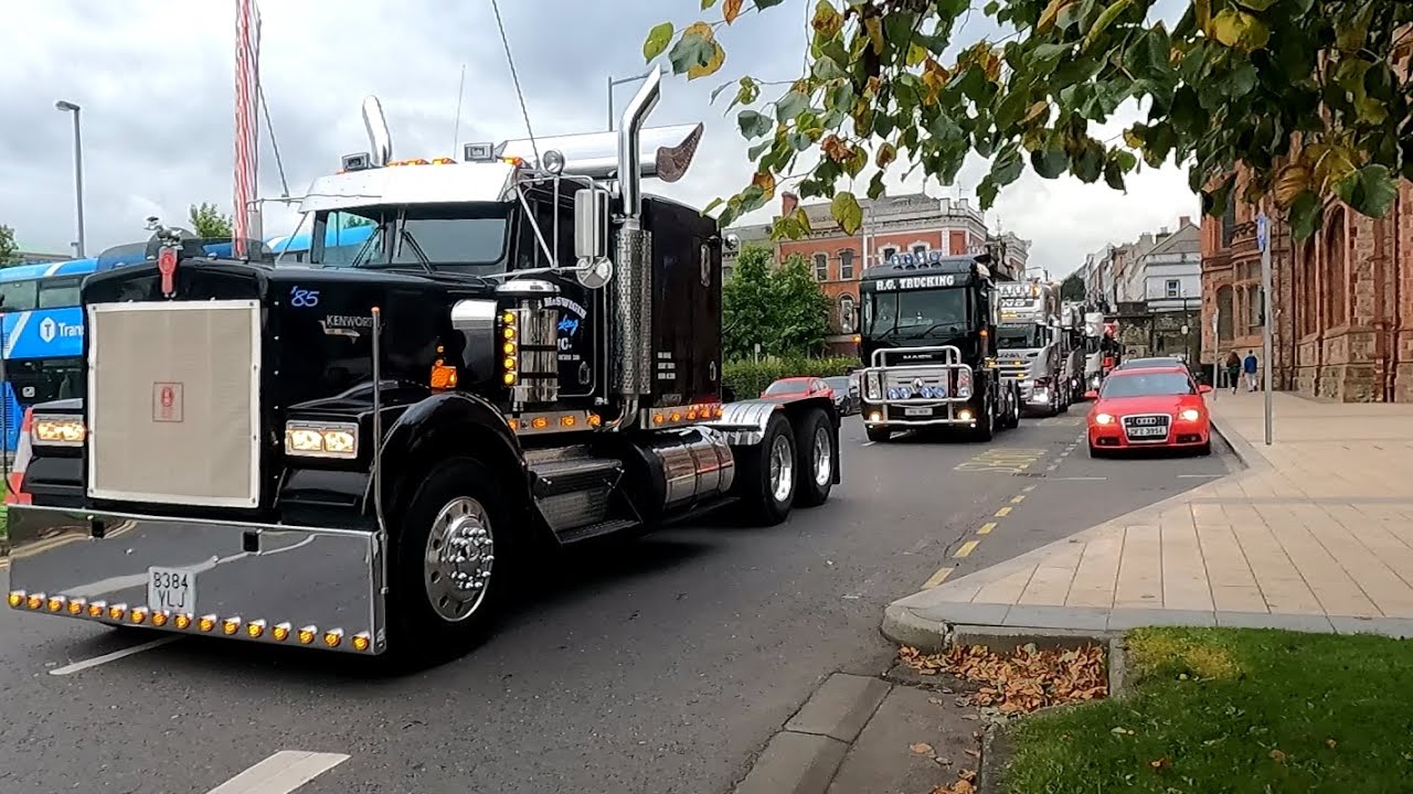 Legenderry Motor Show, Londonderry Part Three - The Lorry Run - YouTube