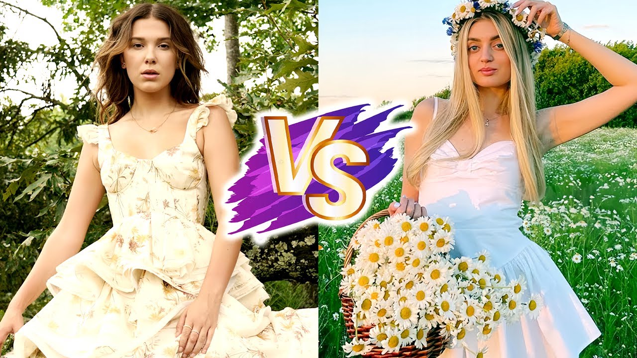 Diana Belitskaya VS Millie Bobby Brown Glow Up Transformations 2024 ...