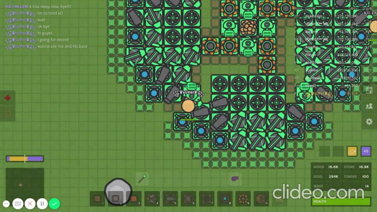 Zombs io ,The 15k waves base, made by:(deathrain),(Xtreme)and(Apex ...