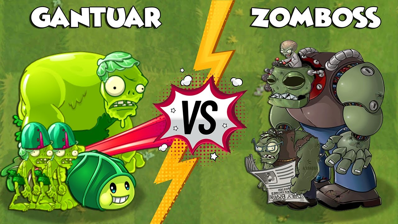 Pvz 2 Gargantuar Zomboid Plants LEVEL 999999 vs All Final Boss - Who ...