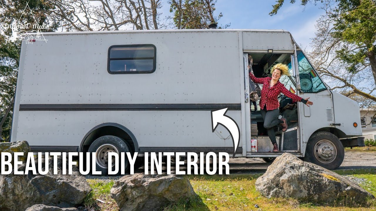 Solo Vanlife Tour | Unique DIY stepvan build. - YouTube