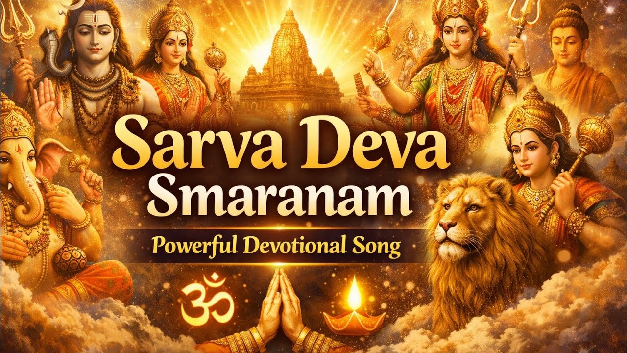Sarva Deva Smaranam 🙏 | Powerful Devotional Song | Feel Divine Energy ...