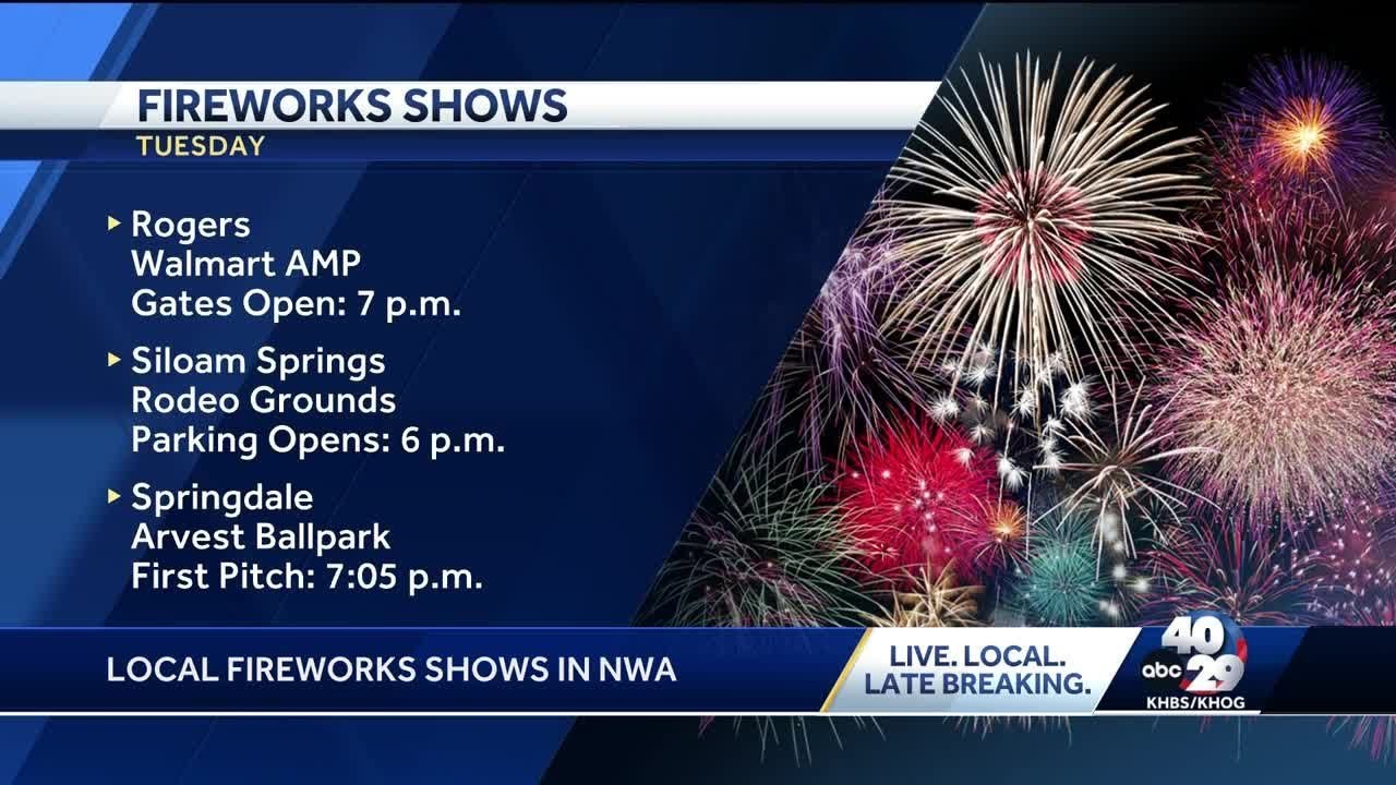 July 4th fireworks shows in Northwest Arkansas and the River Valley ...