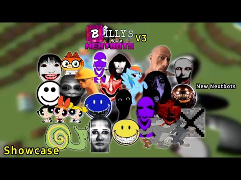 Billy's Nextbots V3 | Nextbot Addon showcase (MCPE) [New Nextbots ...