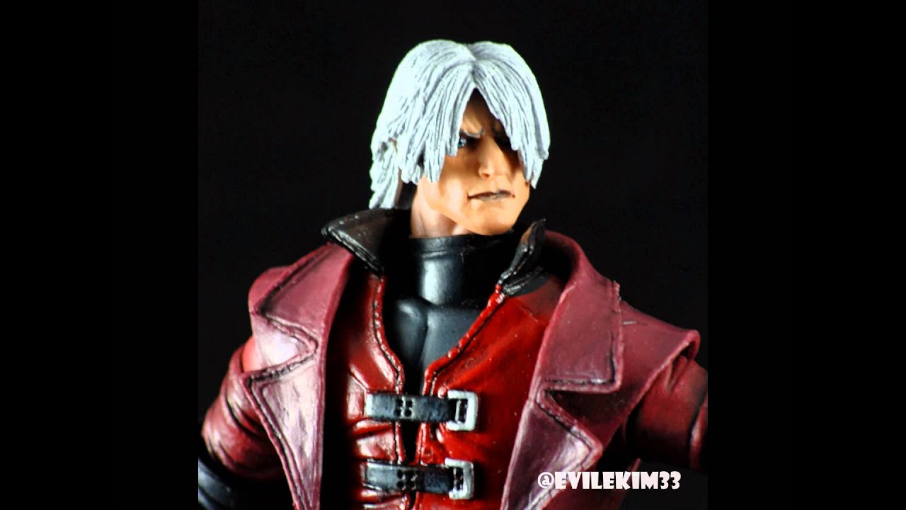 NECA Dante Slideshow Devil May Cry action figure photos - YouTube