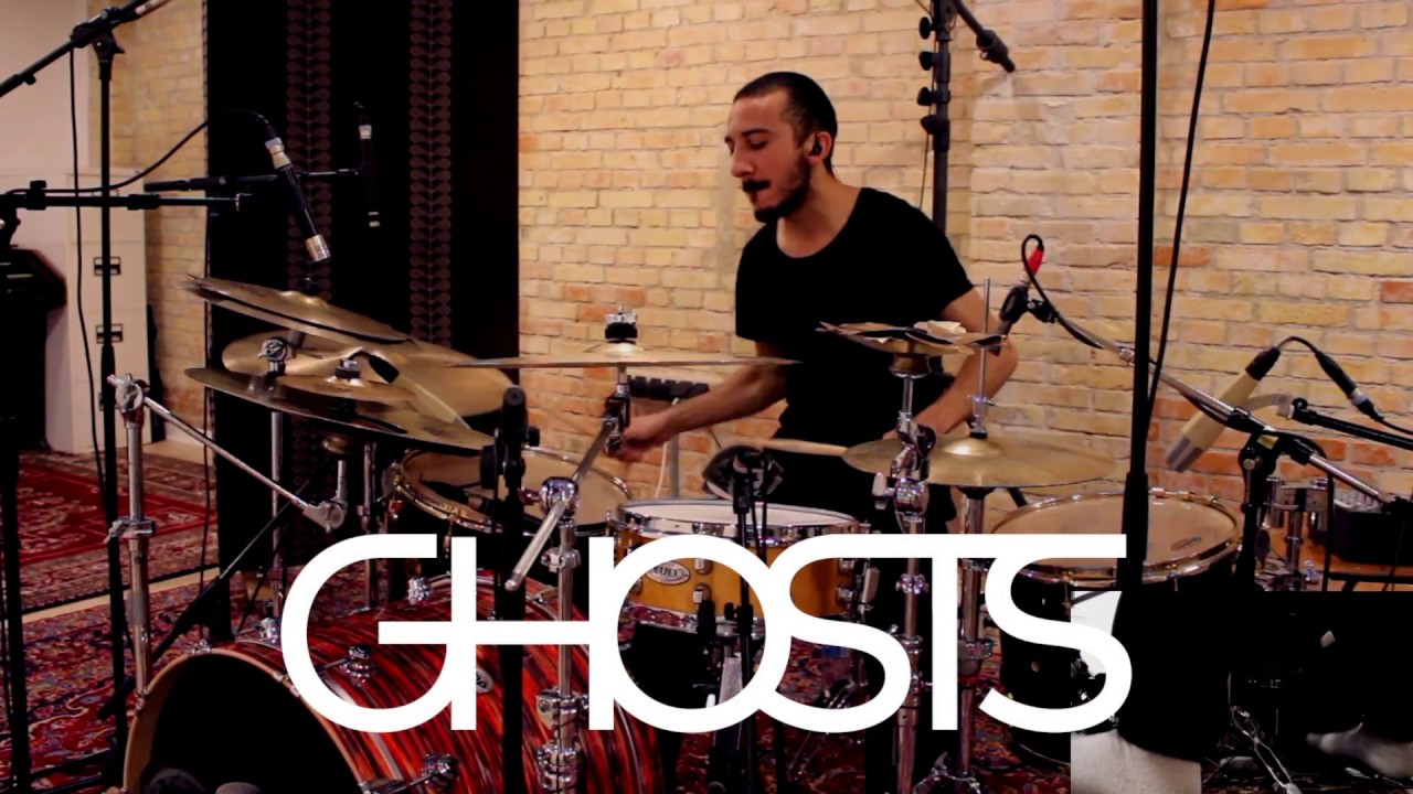VOLA - Ghosts (Official Drum Playthrough by Adam Janzi) - YouTube