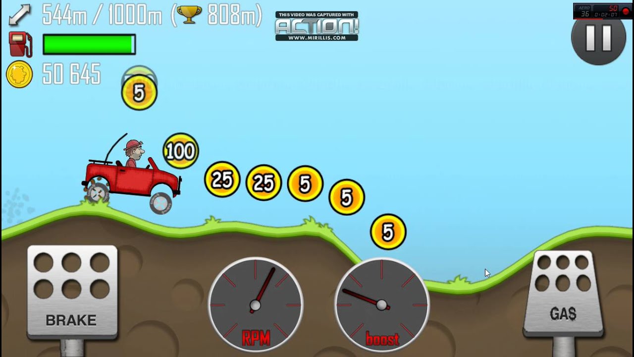 Hill Climb Racing en PC - YouTube