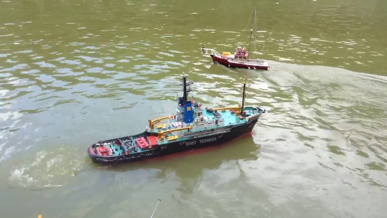 RC 1:50 Smit Rotterdam Tug Boat - YouTube