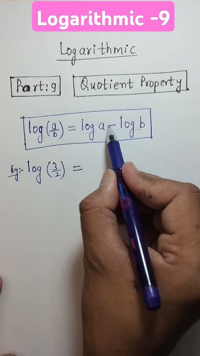 Logarithmic Functions Explained Visually #shorts #maths #logarithm - YouTube