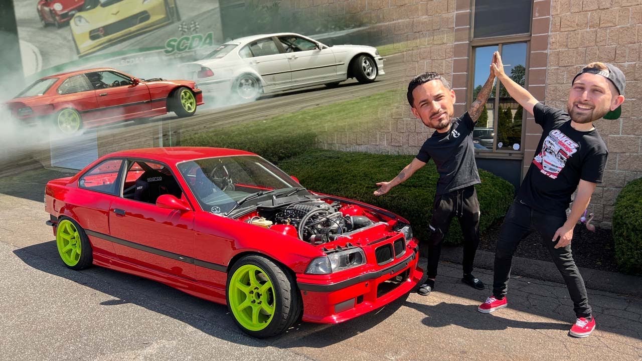 Supercharged LS3 E36 FIRST track test BLOWS US AWAY! - YouTube