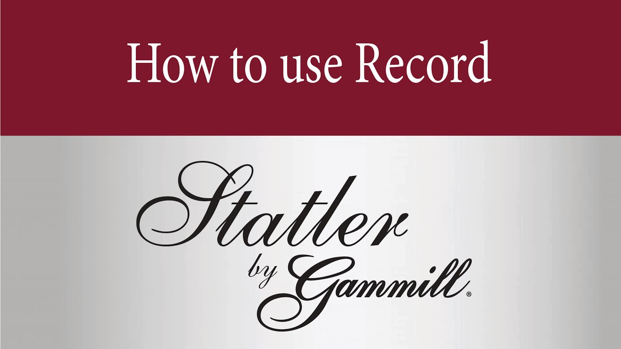 How to Use Record - YouTube