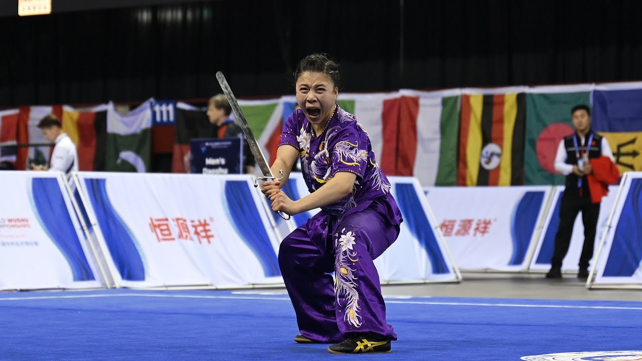Jianing Wu [CHN] - 1st Place - Women's Nandao - HYX 16th World Wushu ...