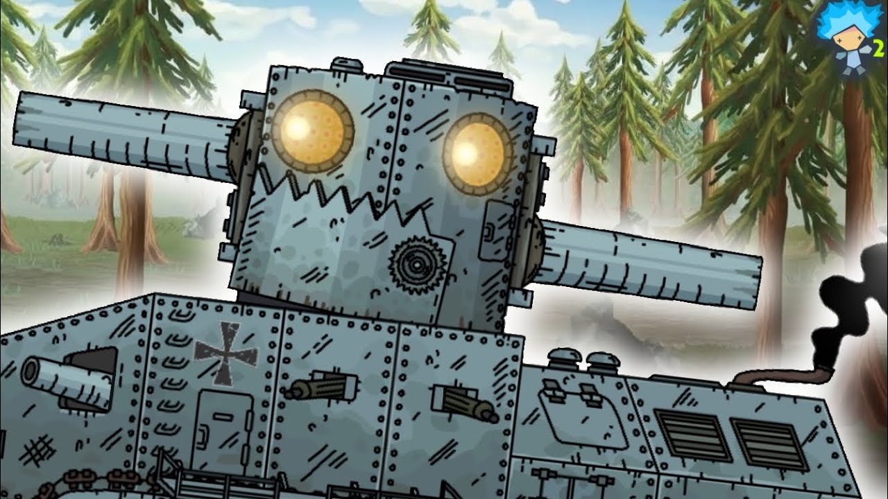 DoppelPanzer test (dc2) [Cartoon about tanks] read description ...