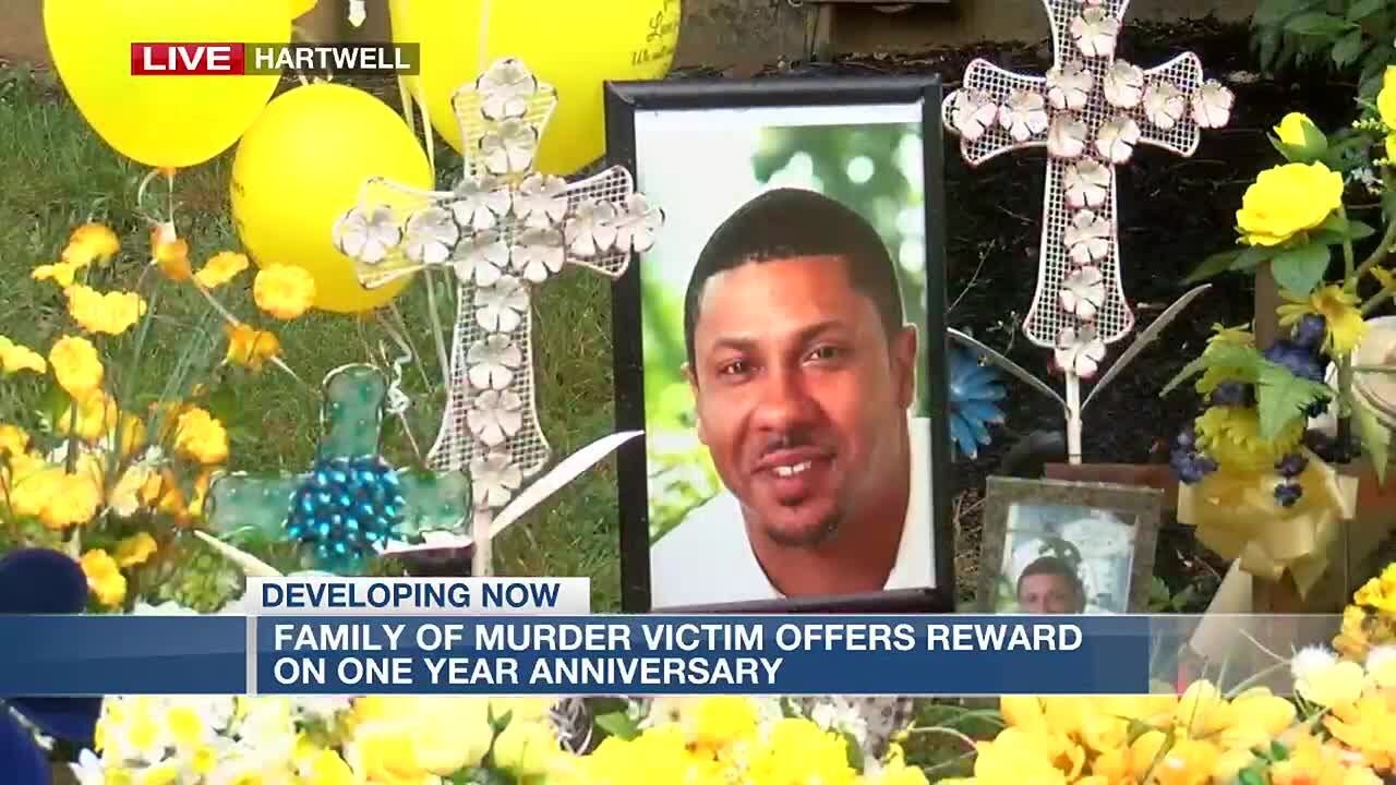 Hartwell family offering reward on anniversary of man's shooting death ...