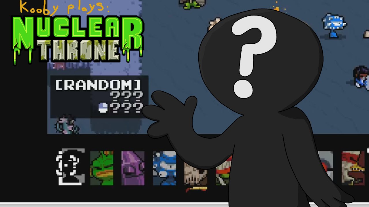 Kooby plays Nuclear Throne, Randoming! Golden Weapon for Fish! - YouTube