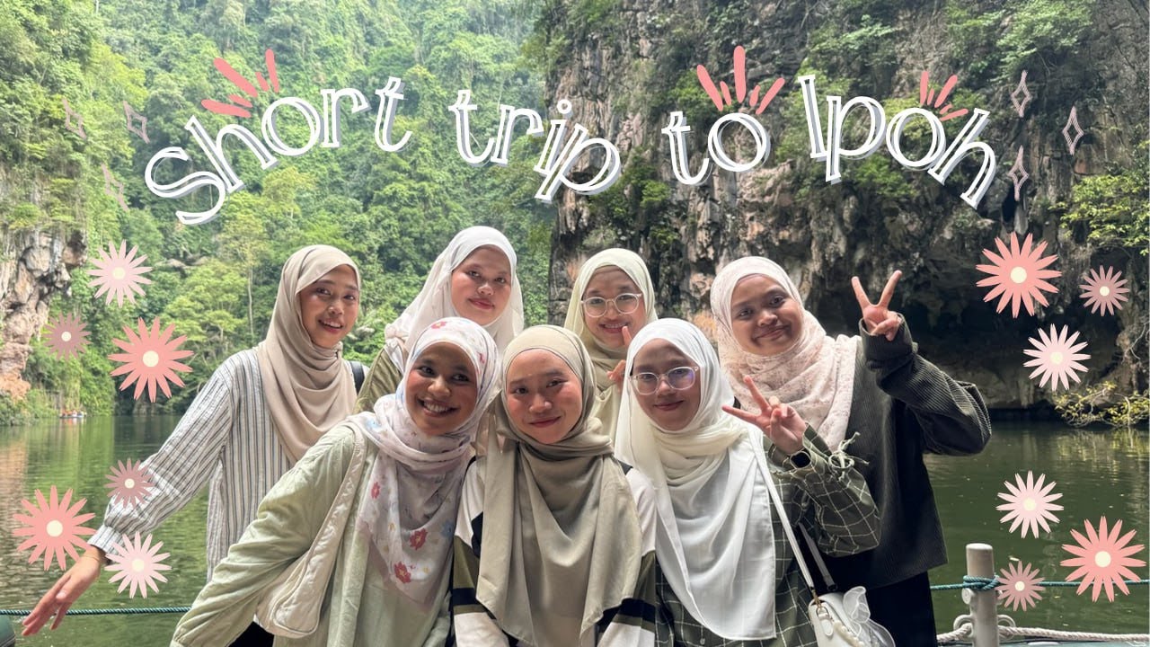 EP 4 | Short escape to Ipoh tambun + night market + concubine lane + tasik cermin - YouTube
