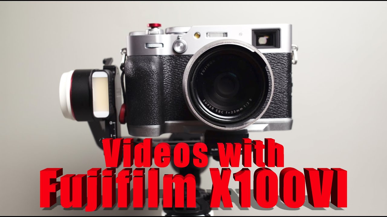 Shooting Videos on the Fujifilm X100VI and the Zhiyun Crane M3S - YouTube