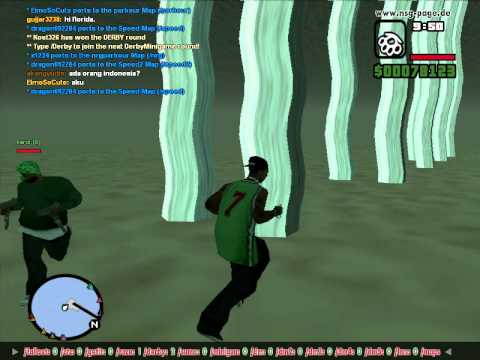 GTA San Andreas - SAMP Beach Pipe Stunt Map - YouTube