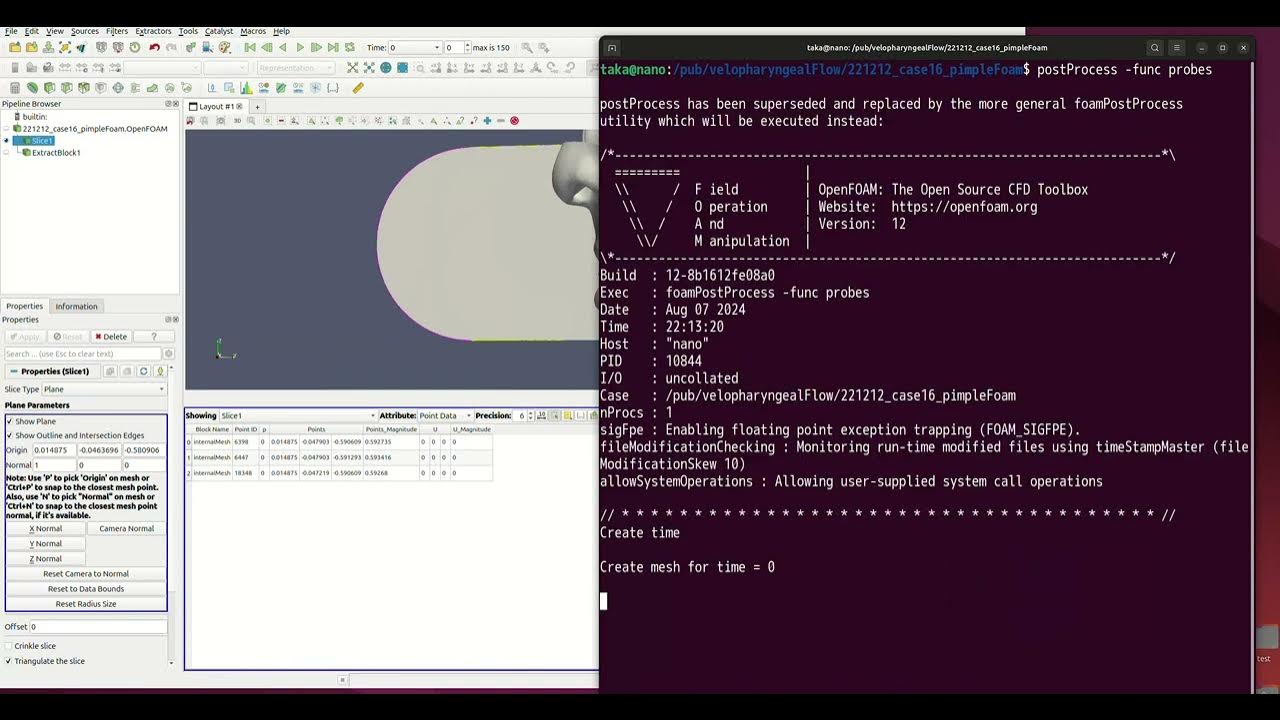 How to use "probes" function in OpenFOAM - YouTube