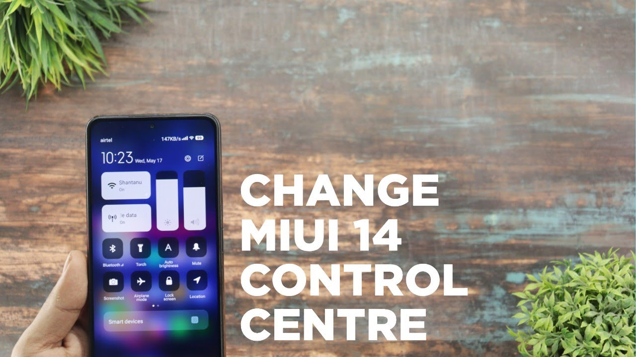 Change Miui 14/Miui 13 Control Centre | Add Blur,New Toggle & Look ...