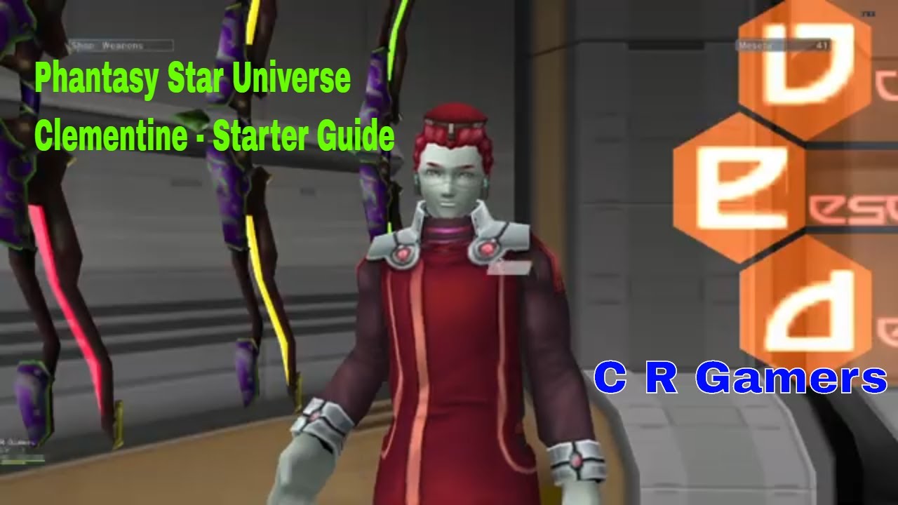 Phantasy Star Universe Clementine Starter Guide - YouTube