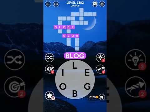 Wordscapes Level 1382 | Answers - YouTube
