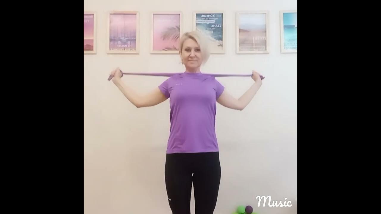 КОМПЛЕКС ПОДНИМАЕМ ГРУДЬ СНИМАЕМ БОЛЬ В ШЕЕ И МЕЖДУ ЛОПАТКАМИ 🔥🔥🔥