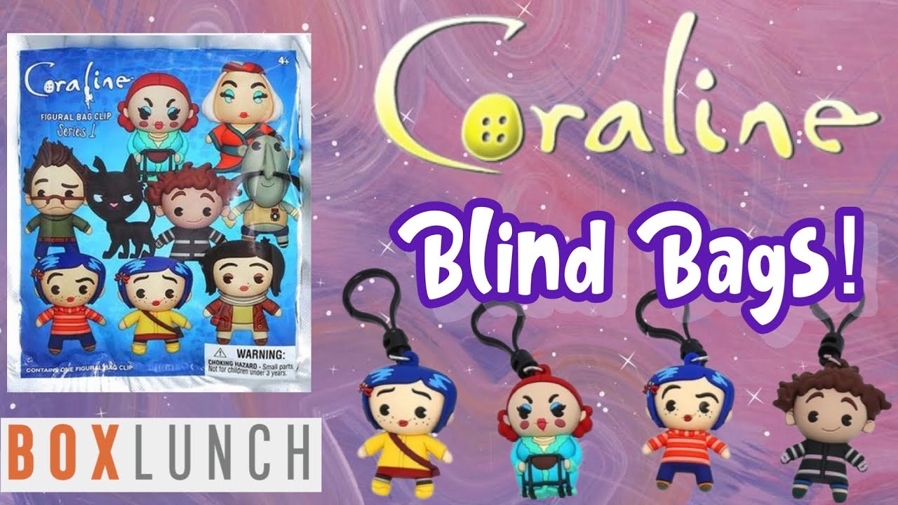 Coraline Blind bags! (Boxlunch unboxing part 2) - YouTube