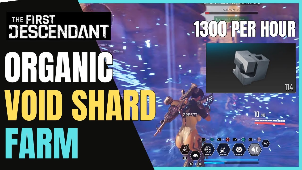 ORGANIC VOID SHARD Farm The First Descendant - YouTube
