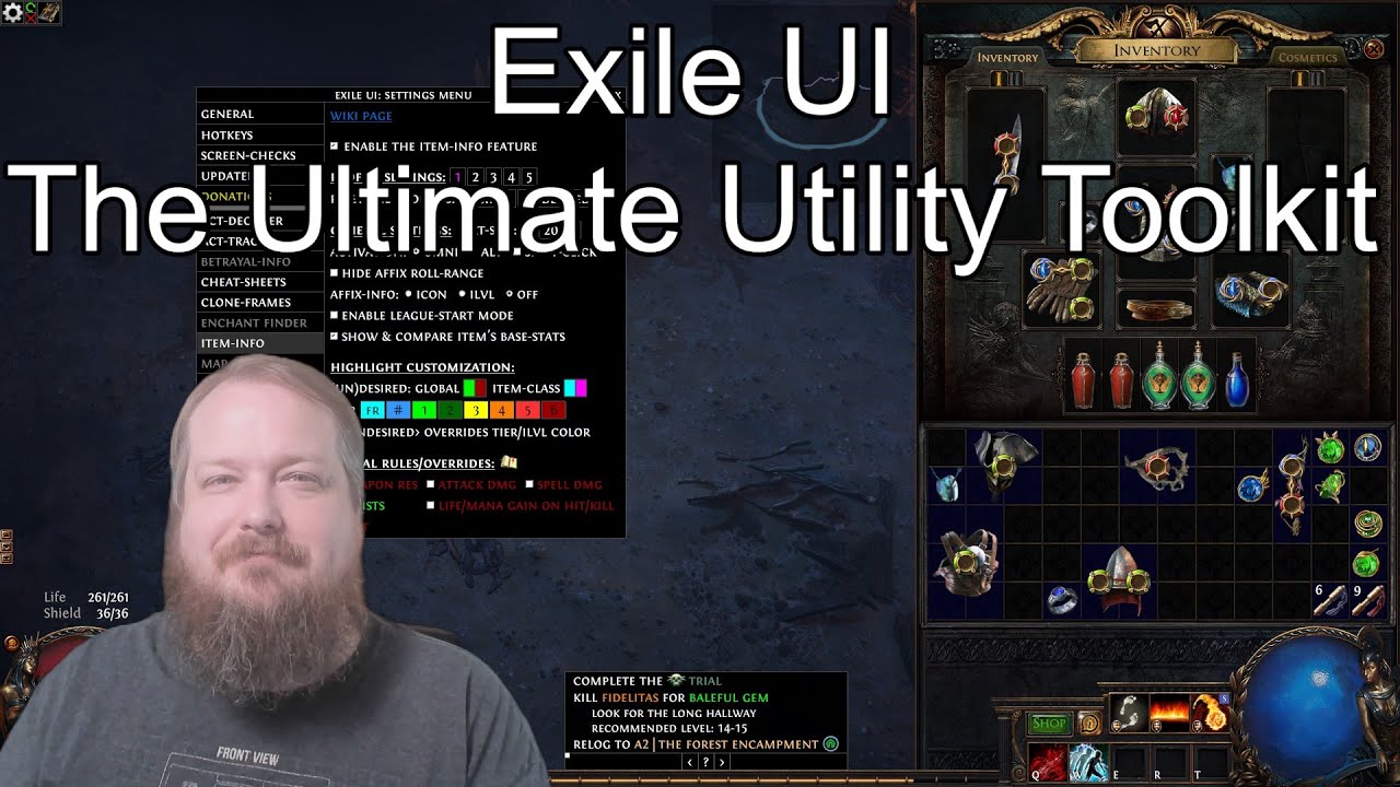 Exile UI: The Ultimate Utility Toolkit - YouTube