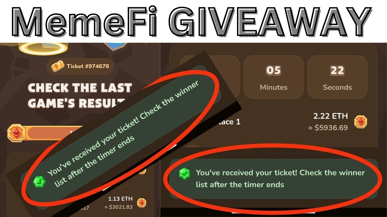 How to participate in memeFi ETH giveaway and earn up to $10000 - YouTube