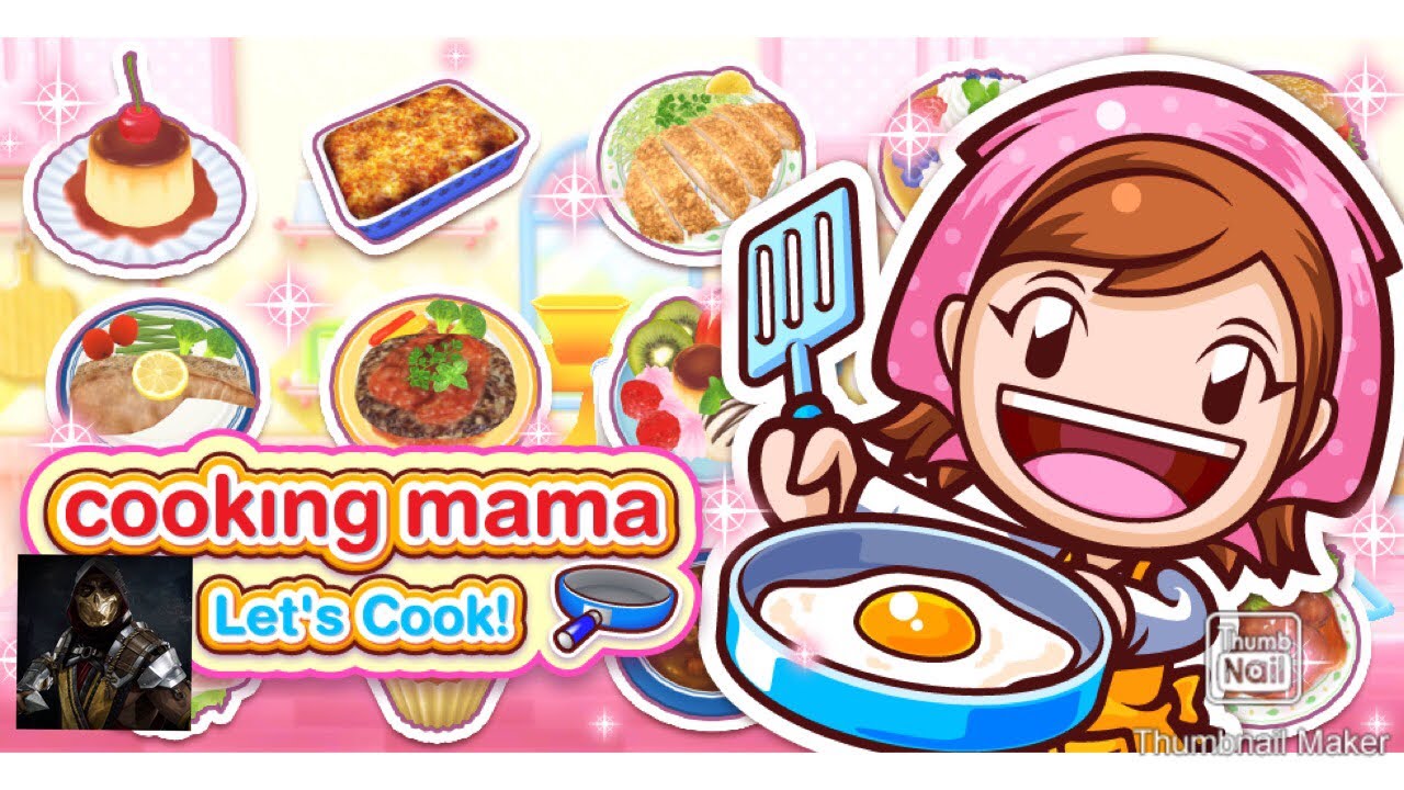 IN THE KITCHEN HELPING MY MOM COOK DIFFERENT RECIPES COOKING MAMA LET'S ...