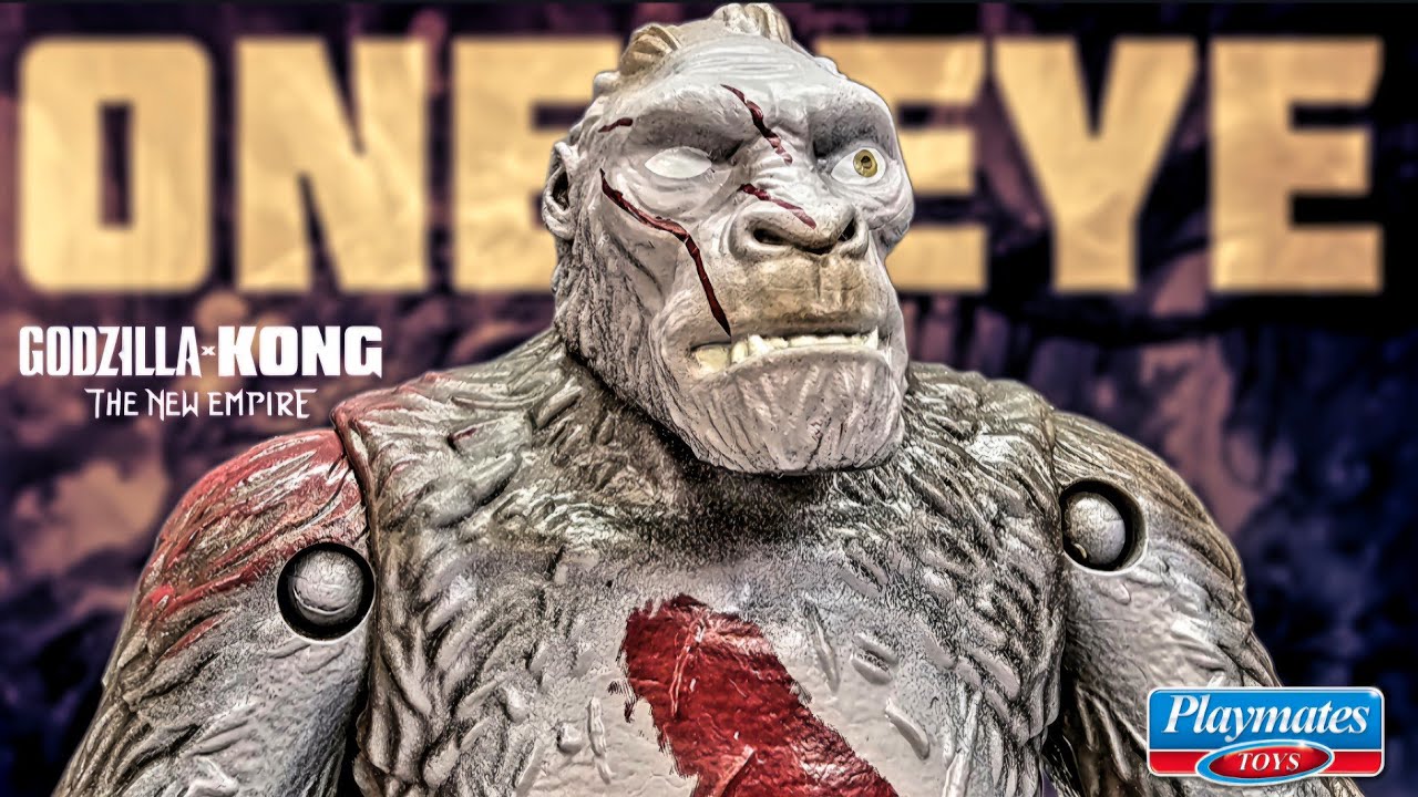 ONE EYE! Godzilla X Kong the New Empire One Eye Review!!! Playmates ...