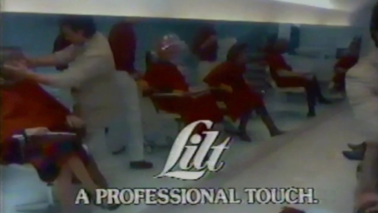 Lilt Perm at Home 1984 Commercial ... A Professional Touch - YouTube