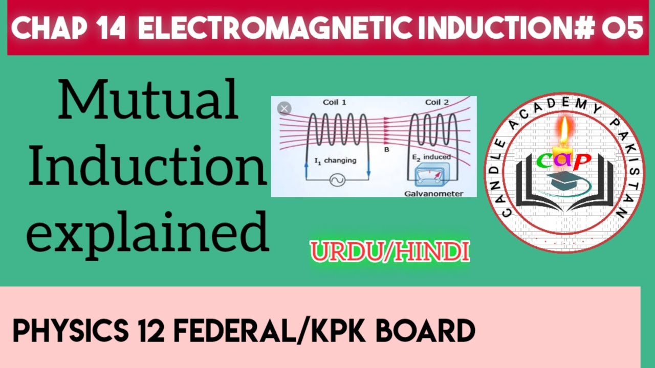 Mutual Induction | electromagnetic induction 05 | class 12 physics ...